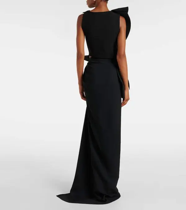 Maticevski Fateful Ruffled Gown - Black
