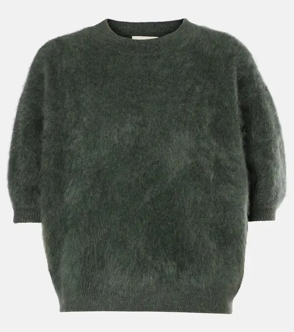 LISA YANG Juniper Cashmere Top - Green