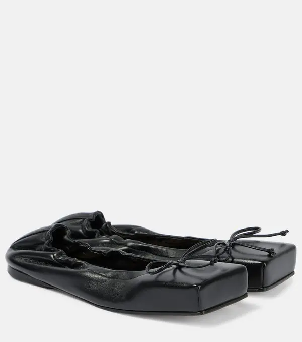 Jacquemus Ballet Leather Ballet Flats
