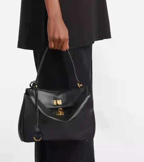 Balenciaga Rodeo Small Leather Tote - Black