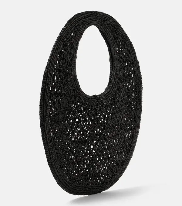 Jacquemus Spiaggia Raffia Shoulder Bag