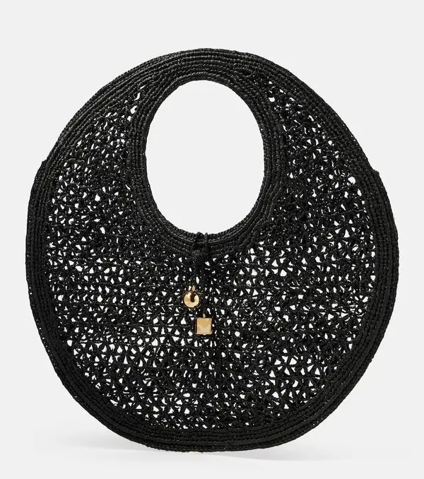 Jacquemus Spiaggia Shoulder Bag - Black