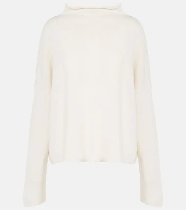 LISA YANG Sandy Cashmere Turtleneck Sweater
