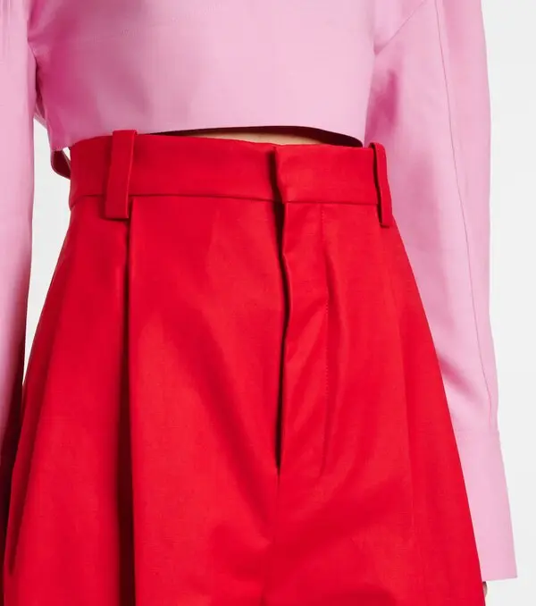 Jacquemus Curzio High-rise Wide-leg Pants
