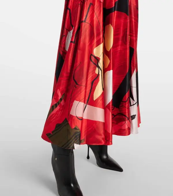 ROKSANDA Ameera Printed Maxi Skirt - Multicoloured