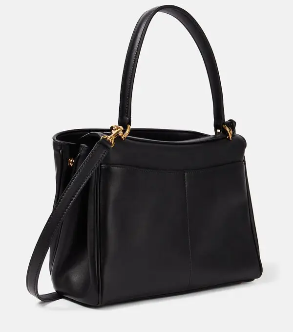Balenciaga Rodeo Small Leather Tote Bag - Black