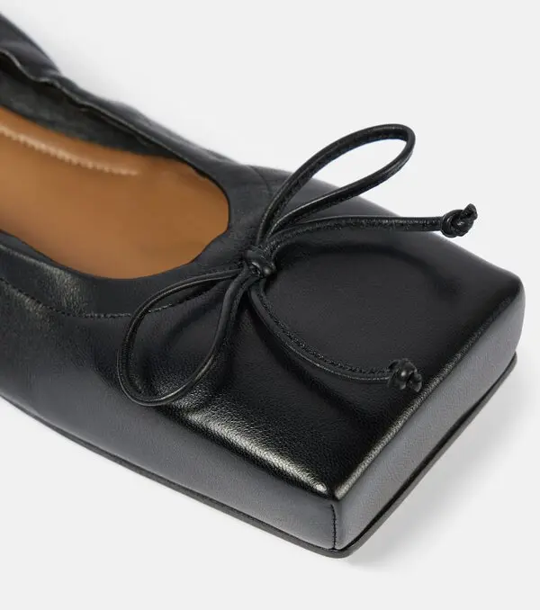 Jacquemus Ballet Leather Ballet Flats