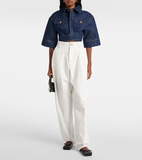 Jacquemus Ballet Leather Ballet Flats