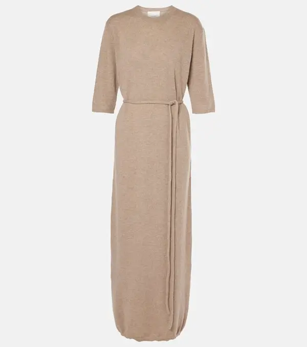 LISA YANG Tilde Knitted Maxi Dress