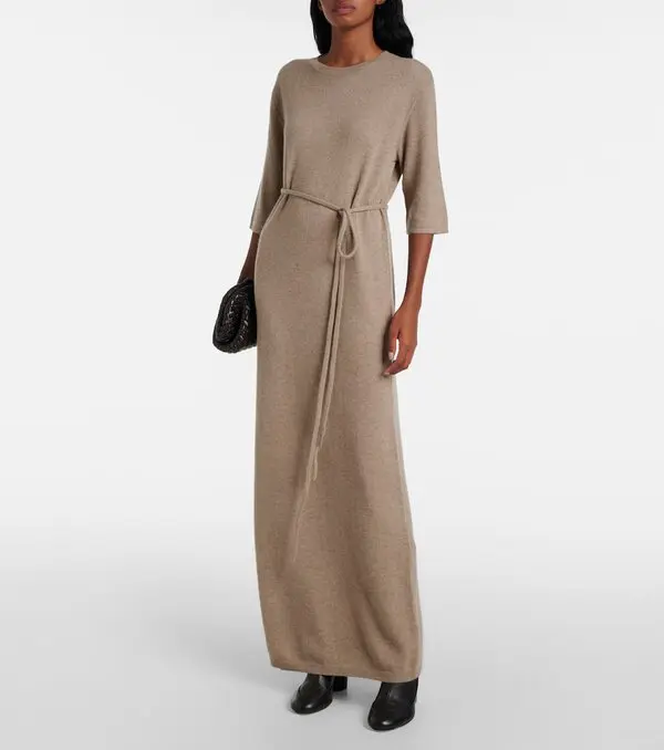LISA YANG Tilde Knitted Maxi Dress