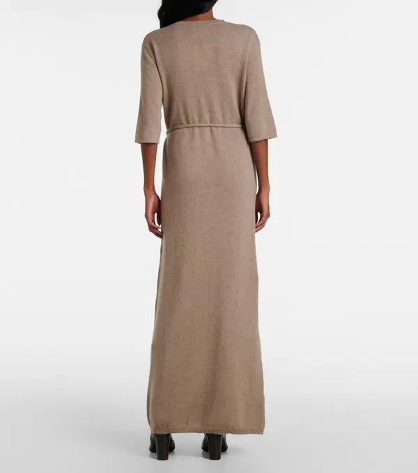 LISA YANG Tilde Knitted Maxi Dress