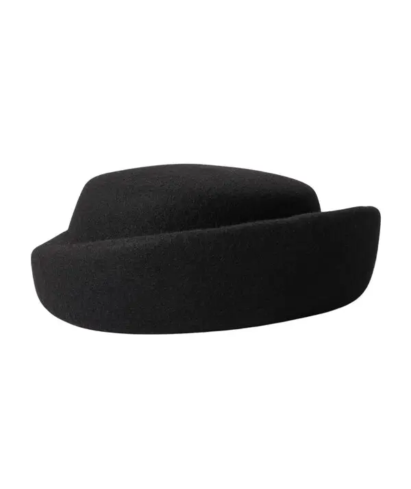 GIGI BURRIS MILLINERY Laura Wool-felt Pillbox Hat - Black
