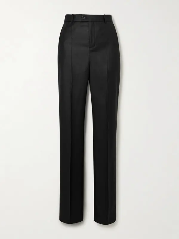 BETTTER Stretch Wool-blend Slim-leg Trousers