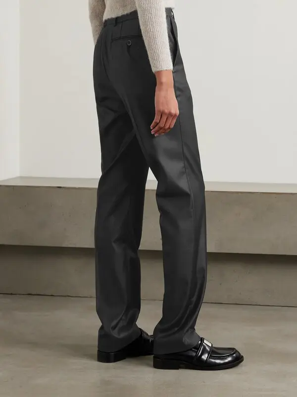 BETTTER Stretch Wool-blend Slim-leg Trousers