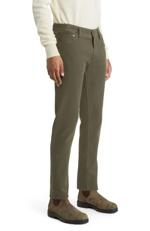 THE NORMAL BRAND Comfort Terry Tailored Fit Pants - Dusty Olive