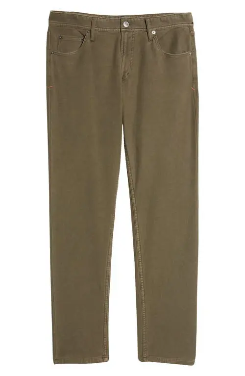 THE NORMAL BRAND Comfort Terry Tailored Fit Pants - Dusty Olive