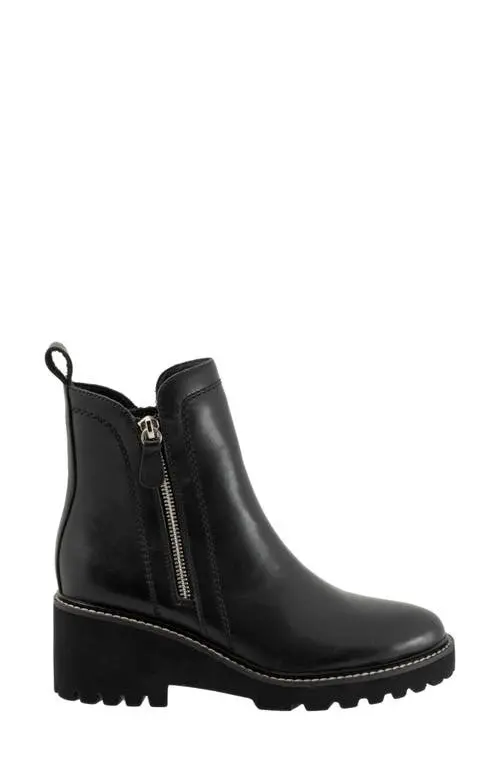 Eos Parson Lug Sole Bootie - Black