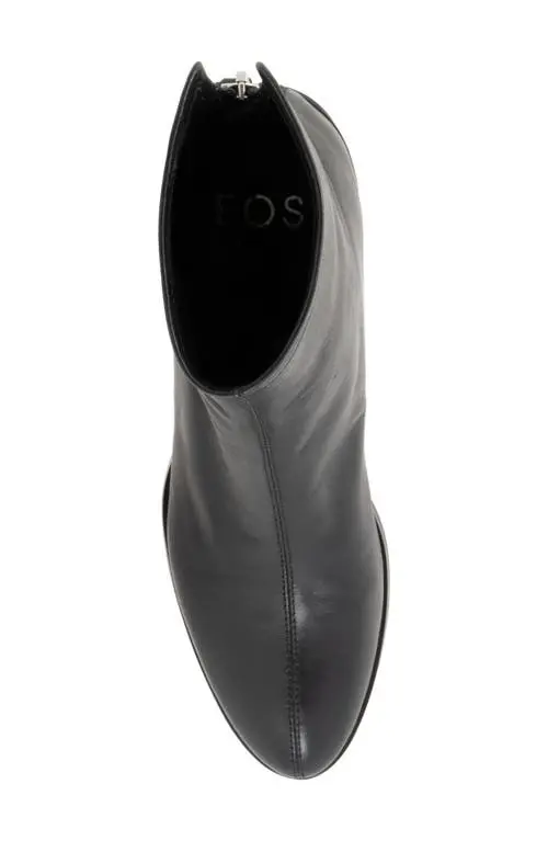 Eos Cast Leather Bootie - Black