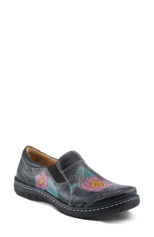SPRING STEP SHOES Annawan Loafer - Black Multi