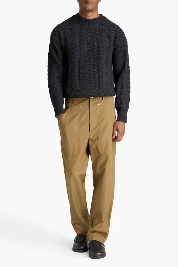 LE17SEPTEMBRE Cableknit Woolblend Sweater