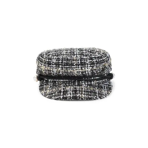 MAISON MICHEL Abby Tweed Hat - Multicolour
