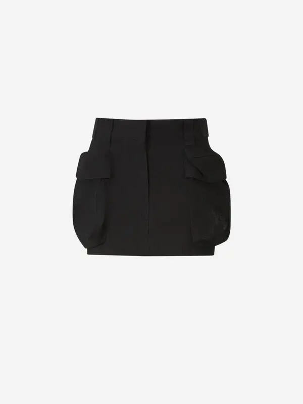 Alexander Wang Mini Cargo Skirt In Black - 46% Off