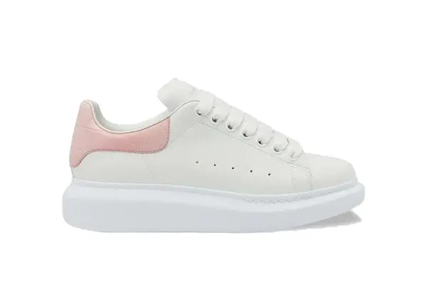 Alexander McQueen Oversized Sneakers - White/pink