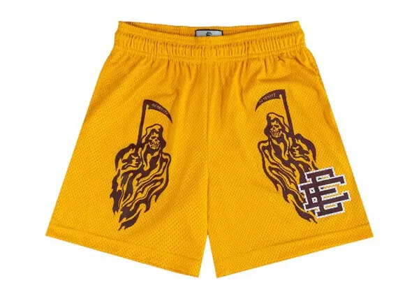 ERIC EMANUEL X Warren Lotas Short - Yellow/maroon
