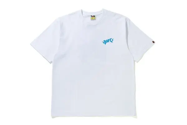 A BATHING APE Baby Milo Rock Band Relaxed Fit Tee Shirt