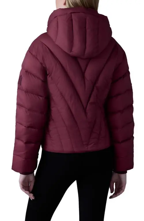 Mackage Hope Down Puffer Jacket - Garnet