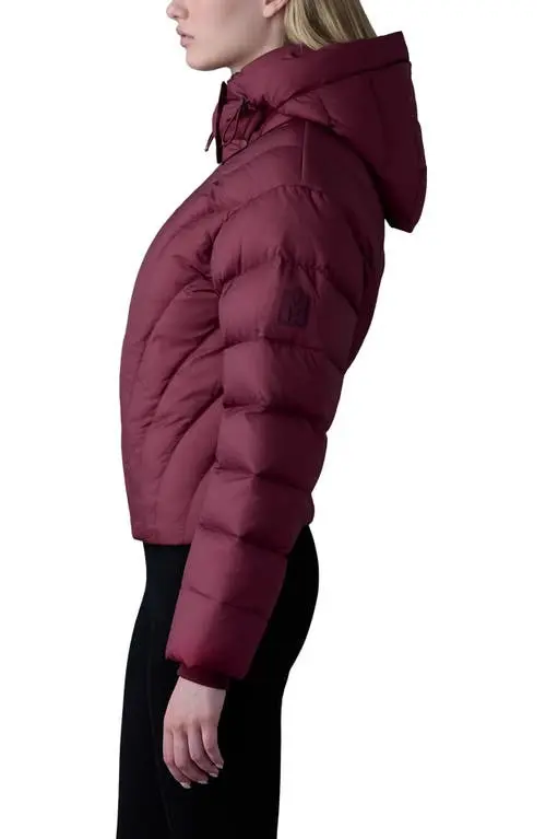 Mackage Hope Down Puffer Jacket - Garnet