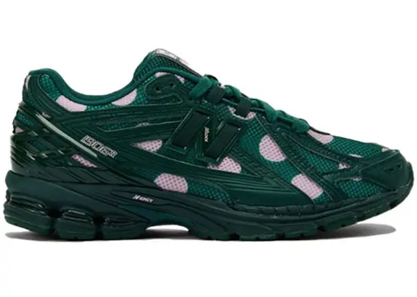 NEW BALANCE 1906r Polka Dotin Sneakers - Green/pink