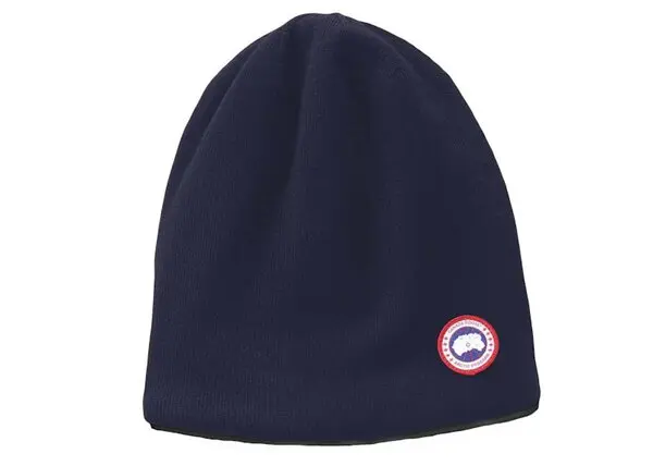 Canada Goose Standard Toque Beanie - Navy Blue Heather
