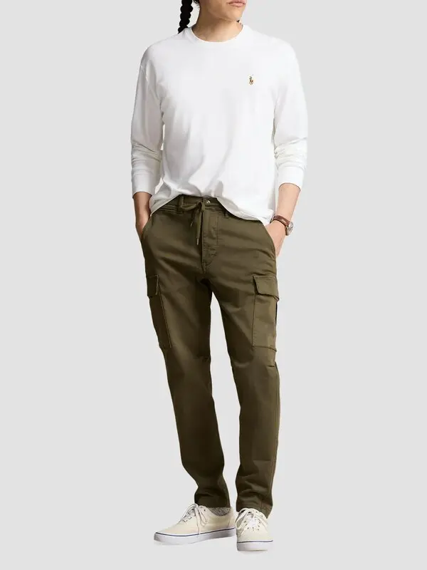 Polo Ralph Lauren Pima Cotton Long-sleeve Shirt - White