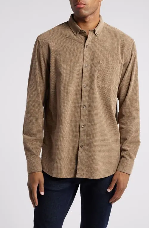 Johnston & Murphy Fine Wale Corduroy Button-down Shirt