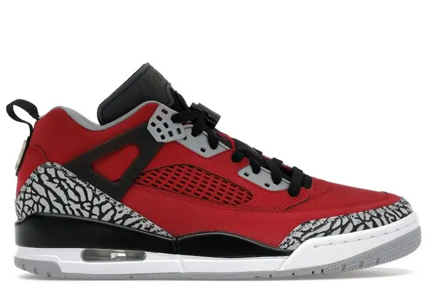 JORDAN Spizike Low Toro Sneakers - Gym Red/wolf Grey/cool Grey