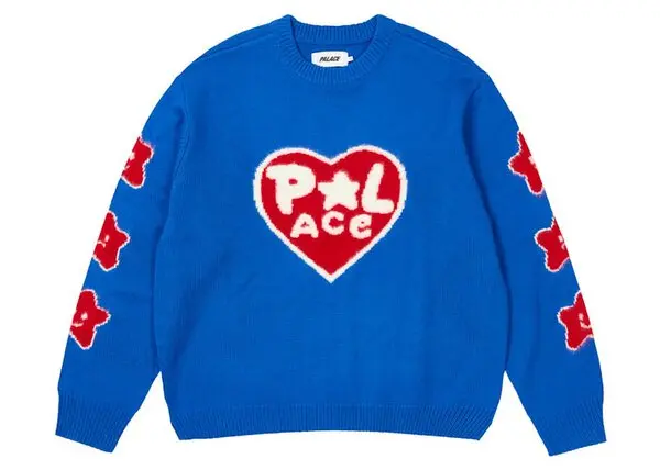 PALACE Cosy Knit - Blue Berry