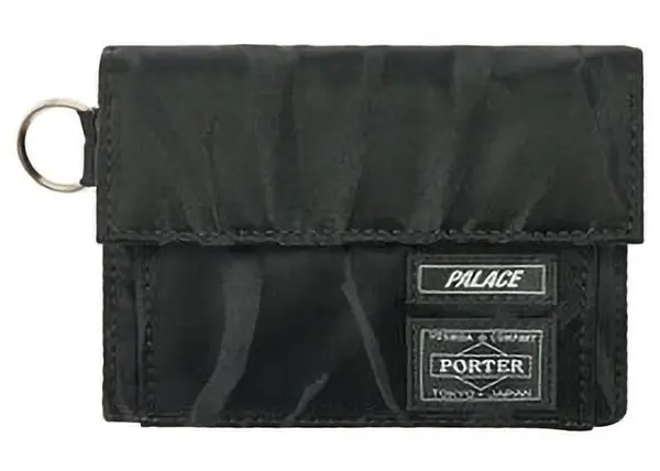 PALACE X Porter Wallet - Black/jacquard