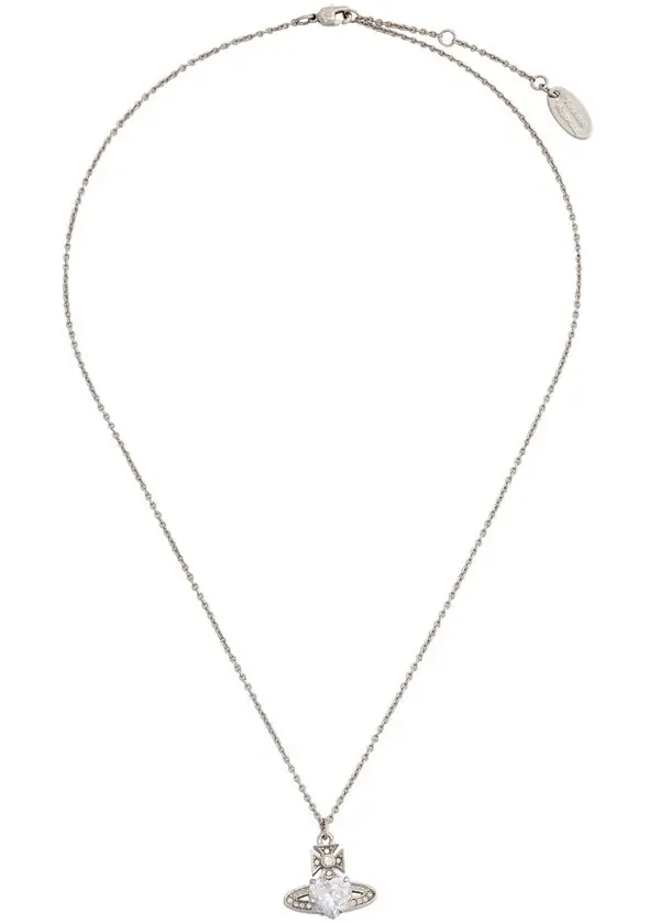 VIVIENNE WESTWOOD Ariella Embellished Orb Necklace - Silver