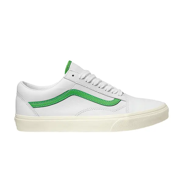 VANS Old Skool Leather Sneakers - White