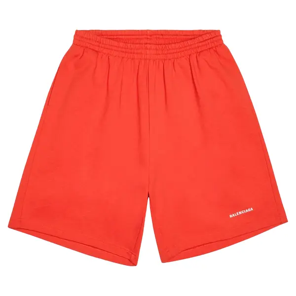 Balenciaga Sweatshorts - Red