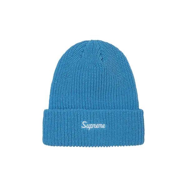 Supreme Loose Gauge Beanie - Blue
