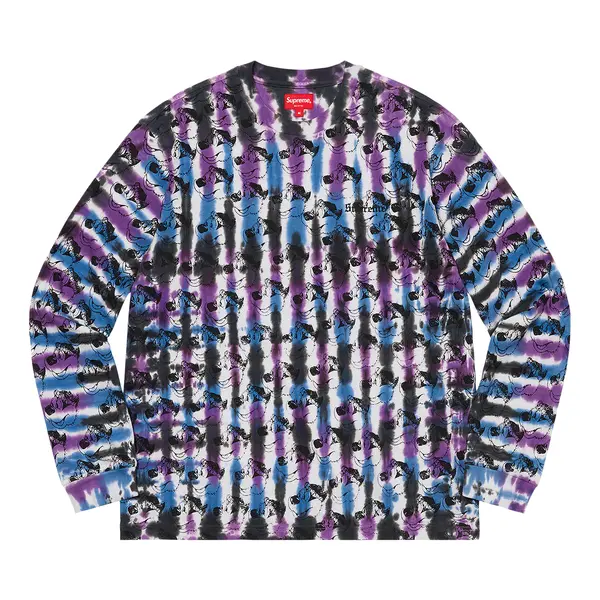 Supreme Dyed Bear Long-sleeve Tee