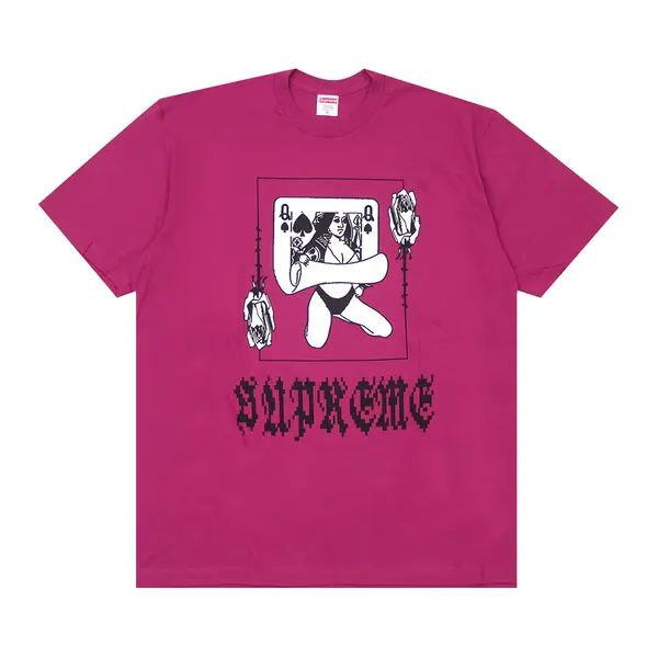 Supreme Queen Tee 'magenta