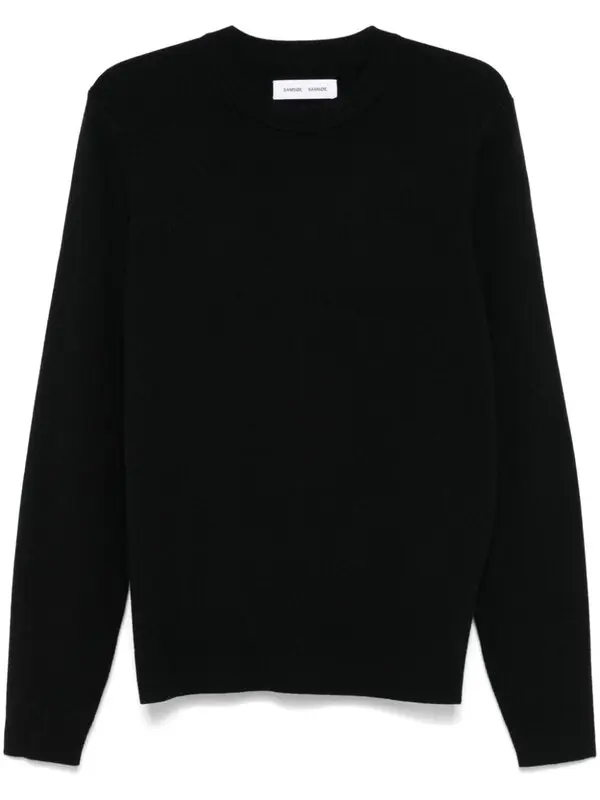SAMSOE SAMSOE Knitted Crew Neck Sweater