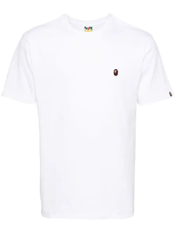 A BATHING APE Logo-patch T-shirt