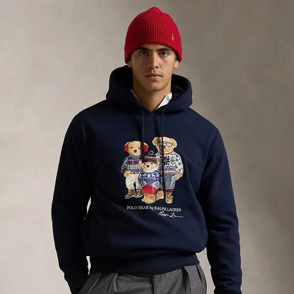 Hoodie Ralph Lauren X Supreme Ralph Lauren Polo Bear Family Fleece