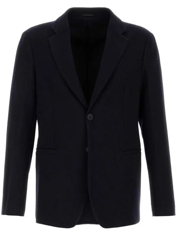 Giorgio Armani Stretch Buttoned Blazer