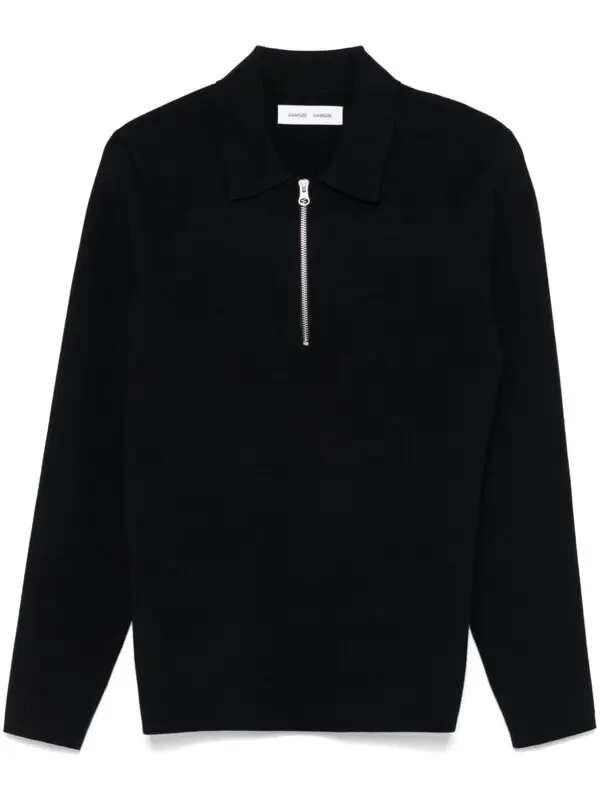 SAMSOE SAMSOE Guna Polo Shirt - Black