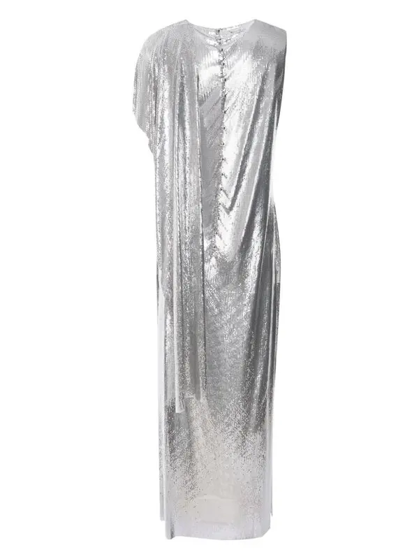 Rabanne Metallic Mesh Gown